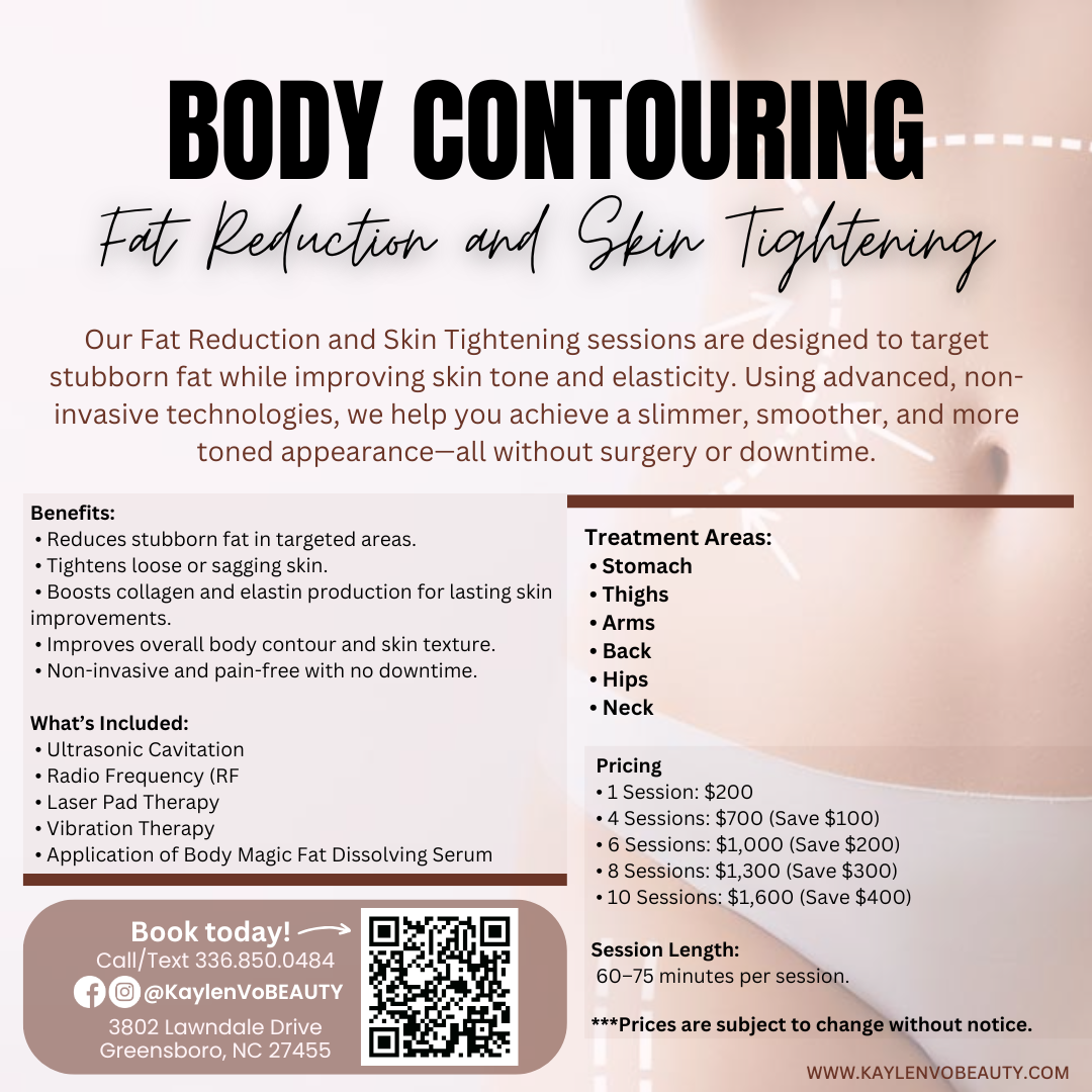 BODY CONTOURING - Fat Reduction and Skin Tightening Treatment – Kaylen ...